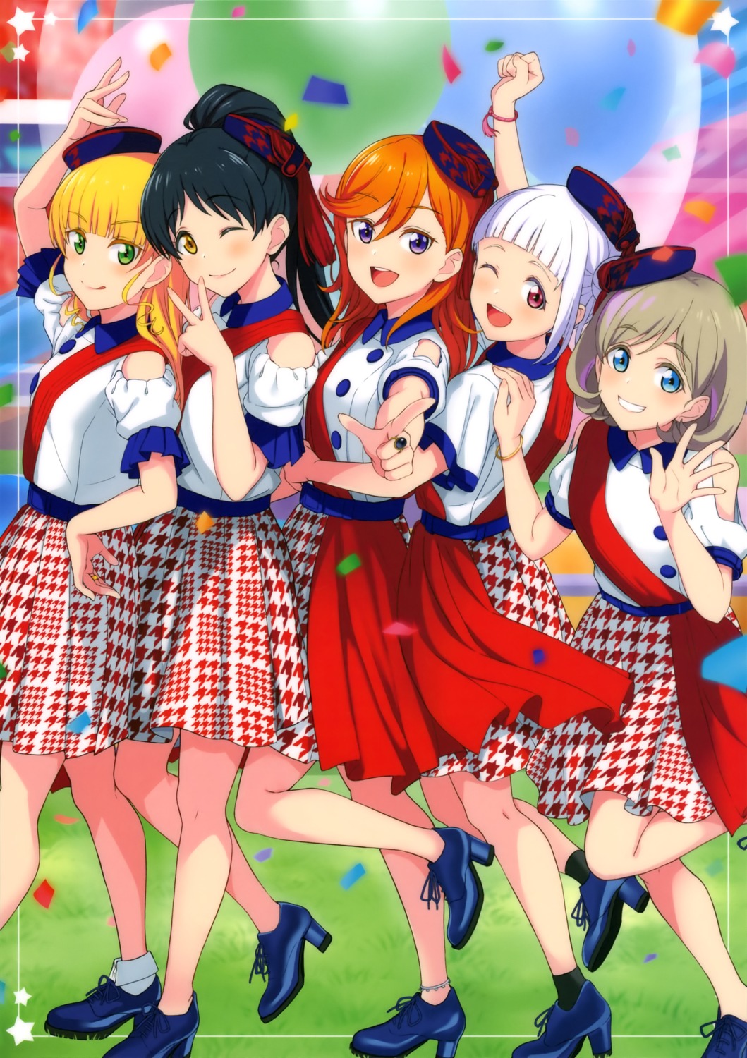 love live! superstar!! arashi chisato hazuki ren heanna sumire shibuya kanon tang keke heels ...